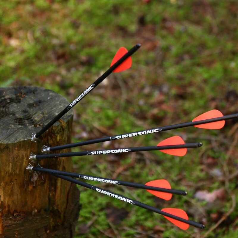 X-BOW FMA Supersonic Carbonbolt Hunt - Pack of 10 | Black | SW11062.1