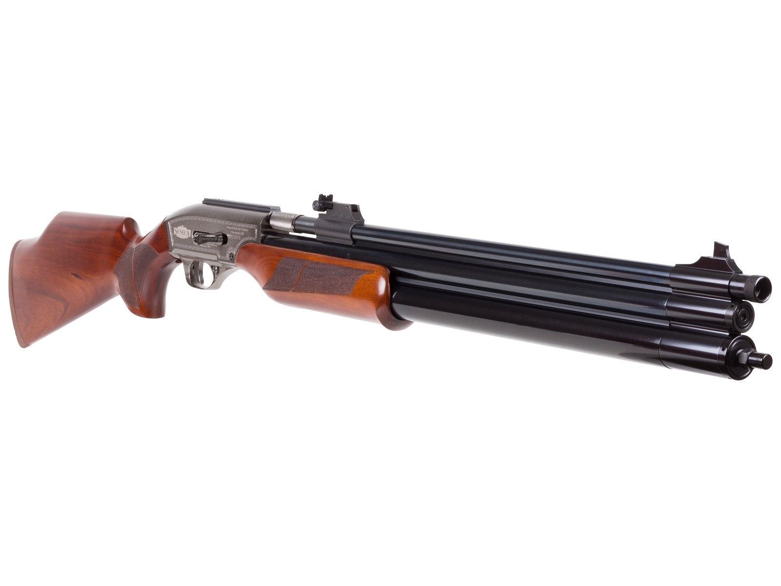 SENECA (Air Venturi) PCP Rifle Light Hunter II Dual Tank .45cal (11.6mm ...