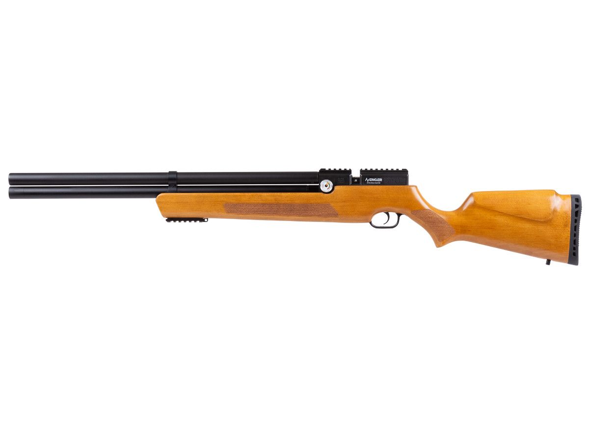 AIR VENTURI PCP Rifle Avenger Wood Stock | 6.35mm .25cal | SW10823.2