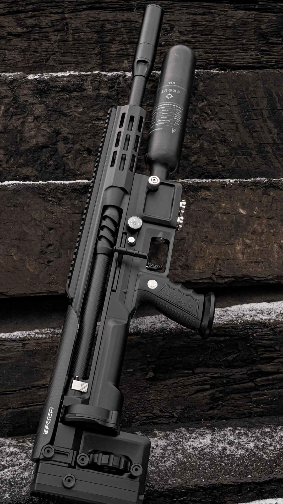 SKOUT Airgun Epoch | Black | 6.35mm .25cal | SW11390.2